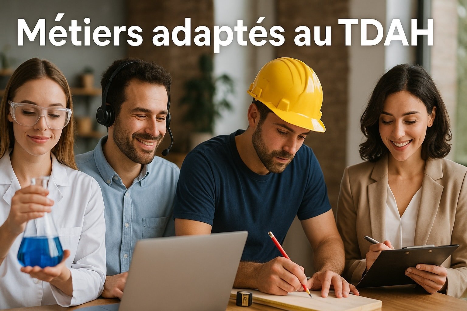 Meilleurs emplois pour TDAH : le top 10 des métiers adaptés